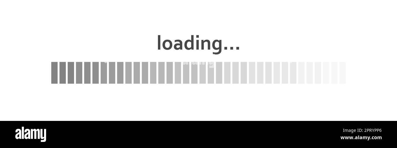 Download status scale, download progress on white background - Vector ...