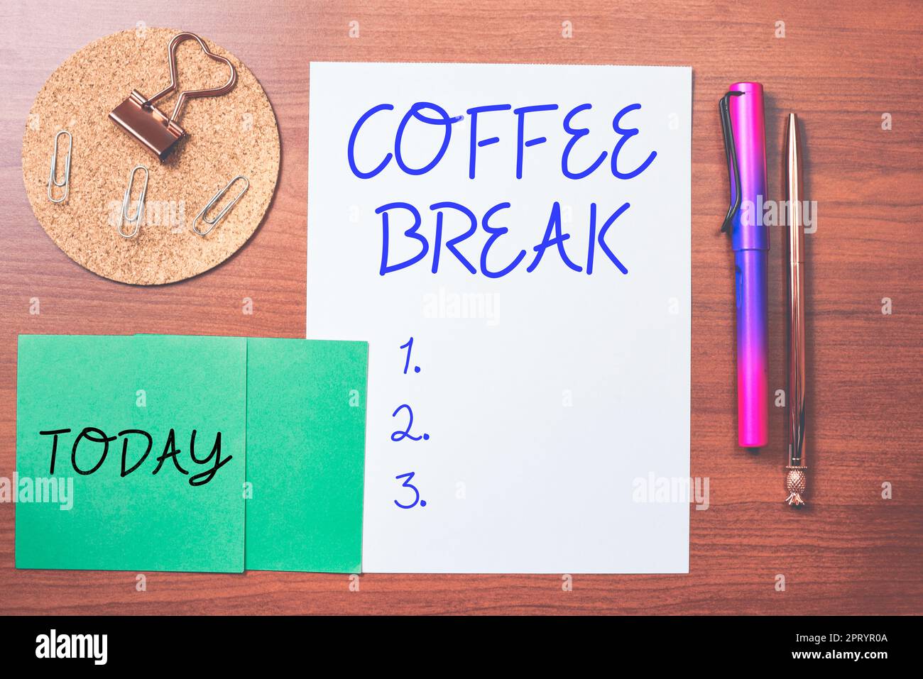 Conceptual display Coffee Break, Business approach short time allotted ...