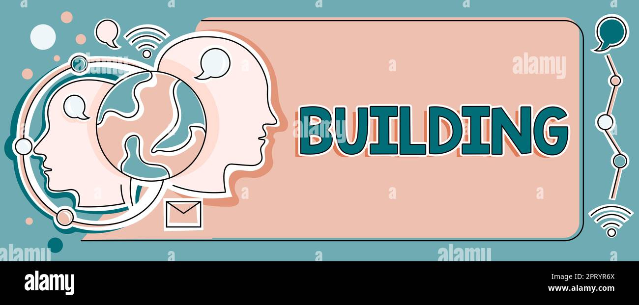 Conceptual caption Building, Business approach the art or business of ...