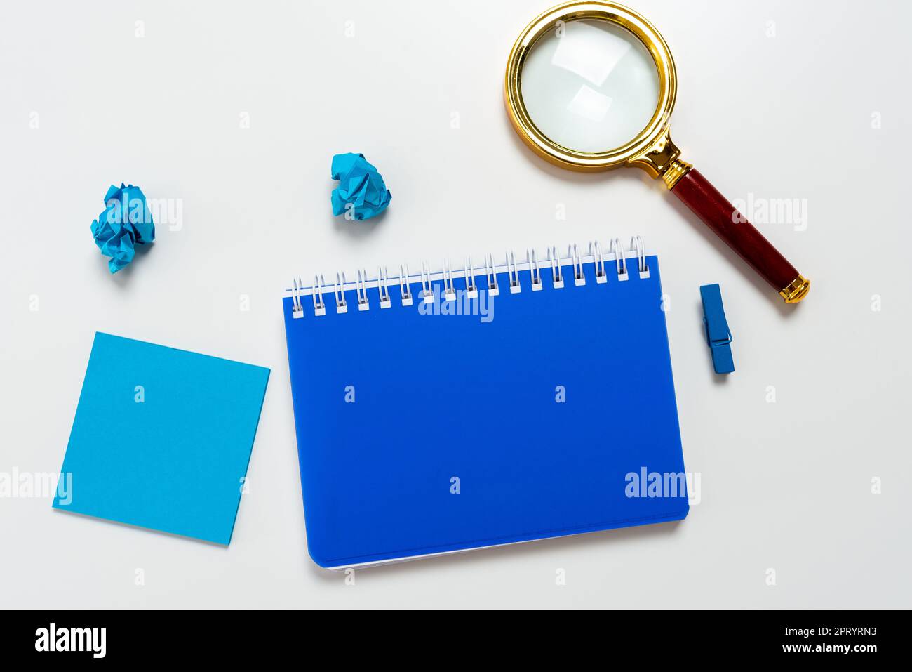 Multiple Assorted Collection Office Stationery Photo Placed Over Table ...