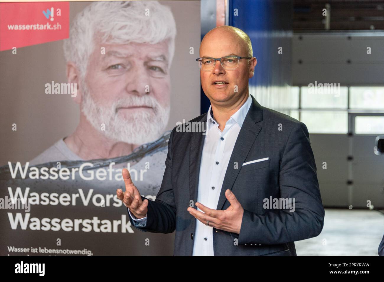 Kiel, Deutschland, April 2023, Schleswig-Holsteins Umweltminister ...