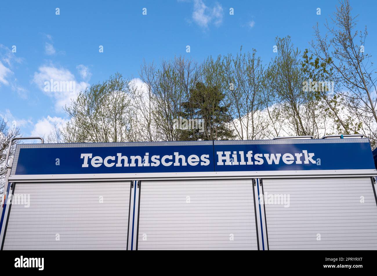 Kiel, Deutschland, April 2023, Symbolbild Technisches Hilfswerk Stock ...