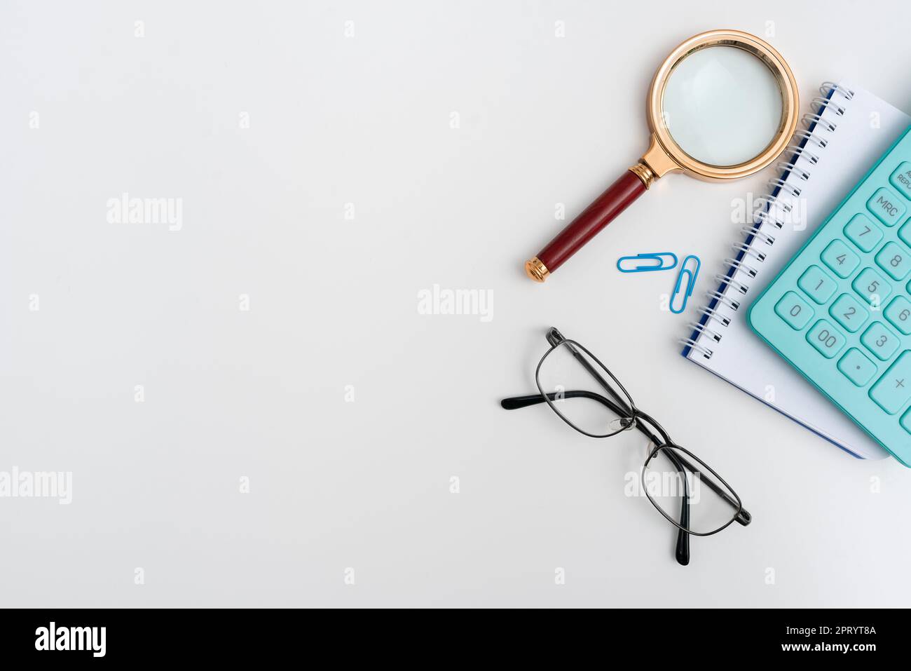 Multiple Assorted Collection Office Stationery Photo Placed Over Table ...