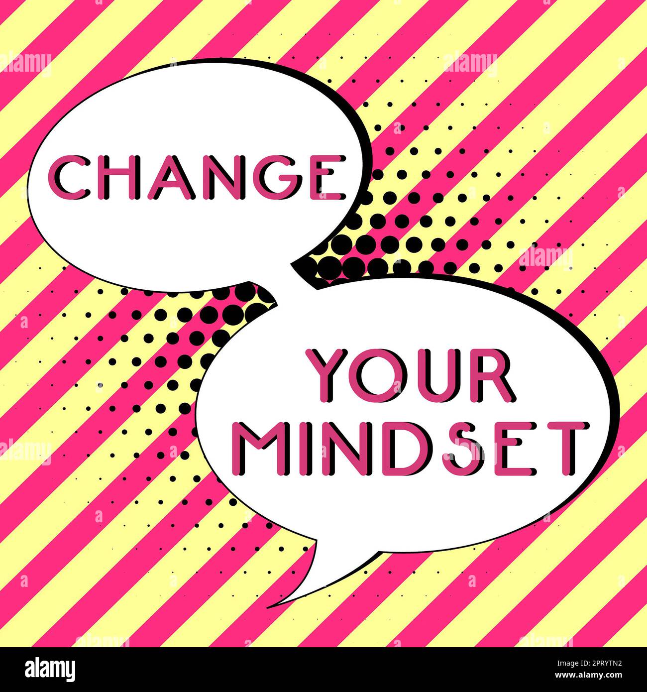 Conceptual display Change Your Mindset, Business approach Personal ...