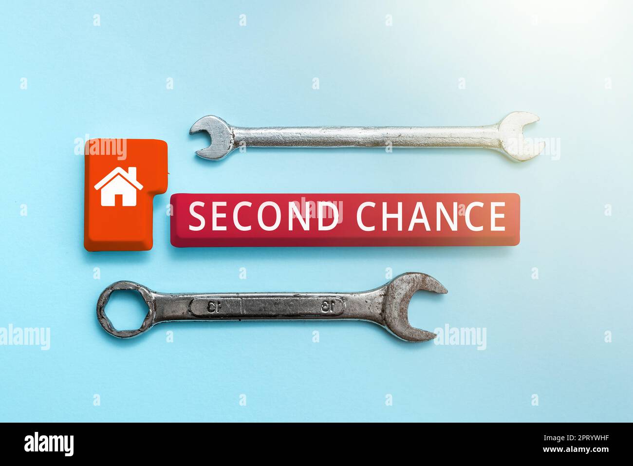 Hand writing sign Second Chance, Business idea the opportunity given to ...