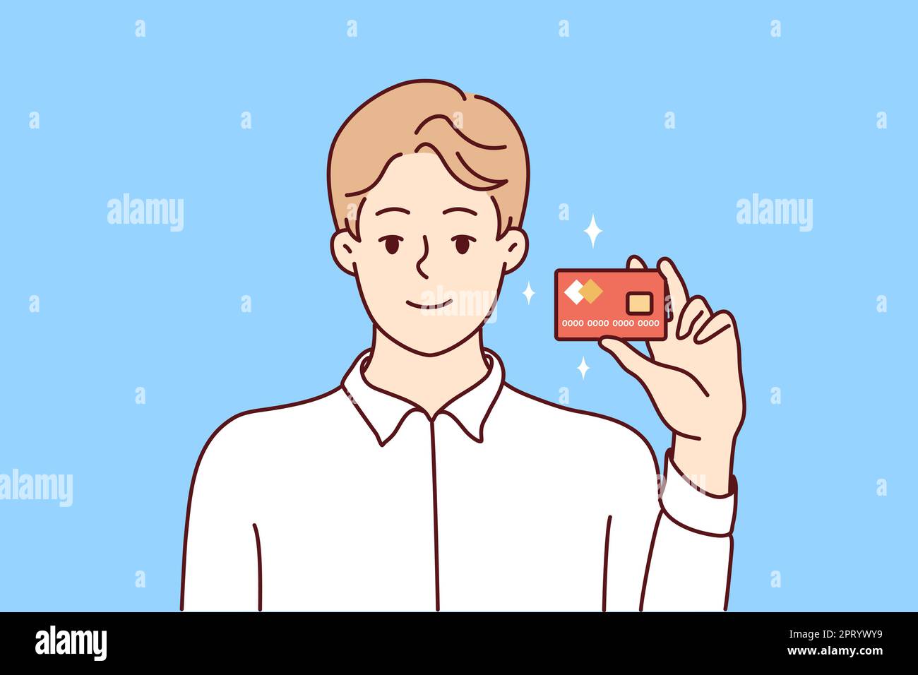 Plastic bank card easy Stock Vector Images - Alamy