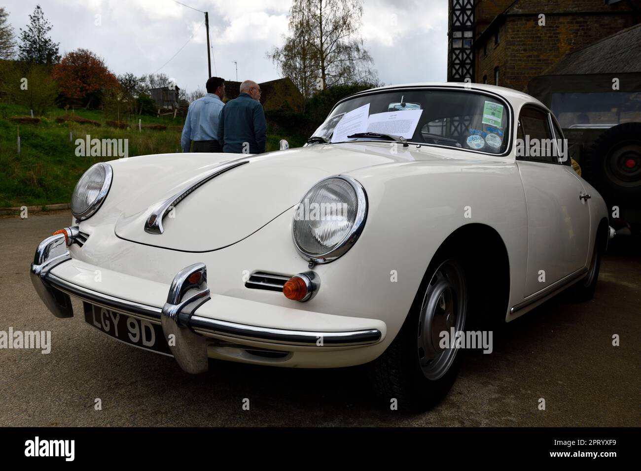 Porsche 356C Classic Sports Car on Static Display at Hook Norton ...
