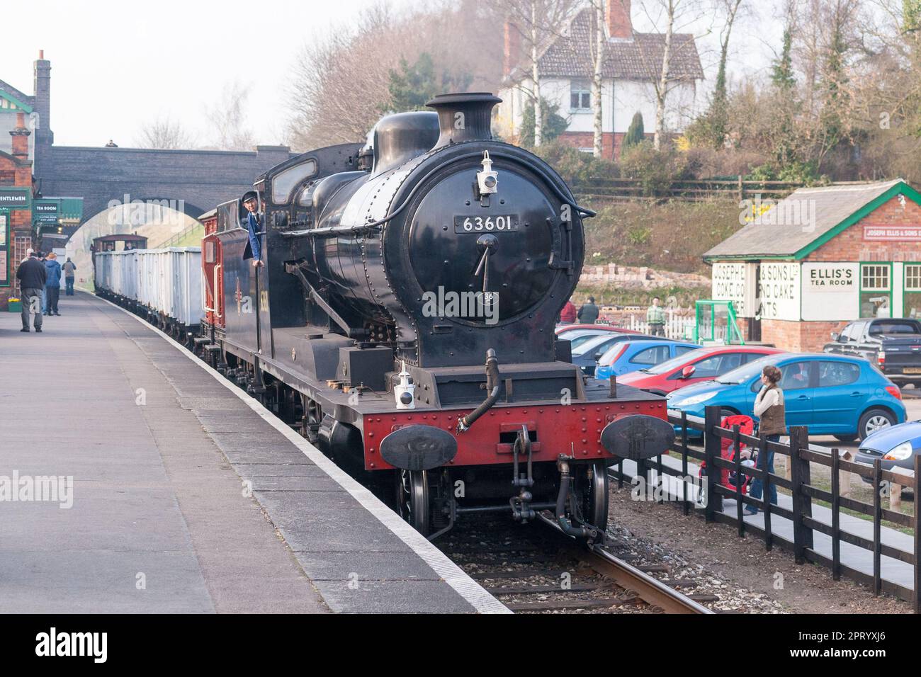 A steam locomotive on the Great Central Railway Stock Photo - Alamy