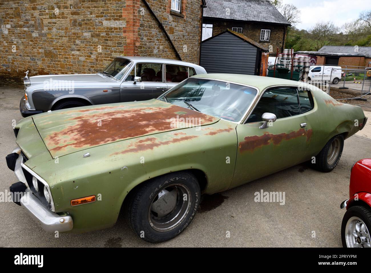 Galaxy Car on a Static Display at Hook Norton Classic Car Meeting ...
