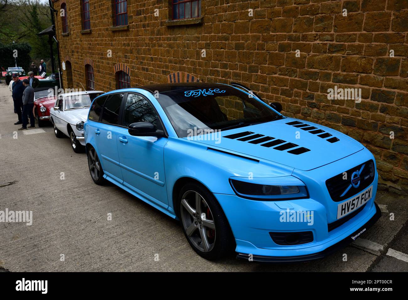 Volvo Estate Car 2007 on Static Display at Hook Norton Classic Car ...