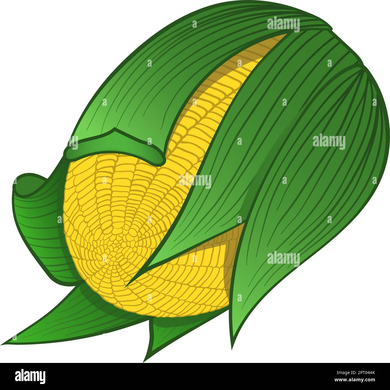 Corn vector cartoon corn Stock Vector Images - Alamy