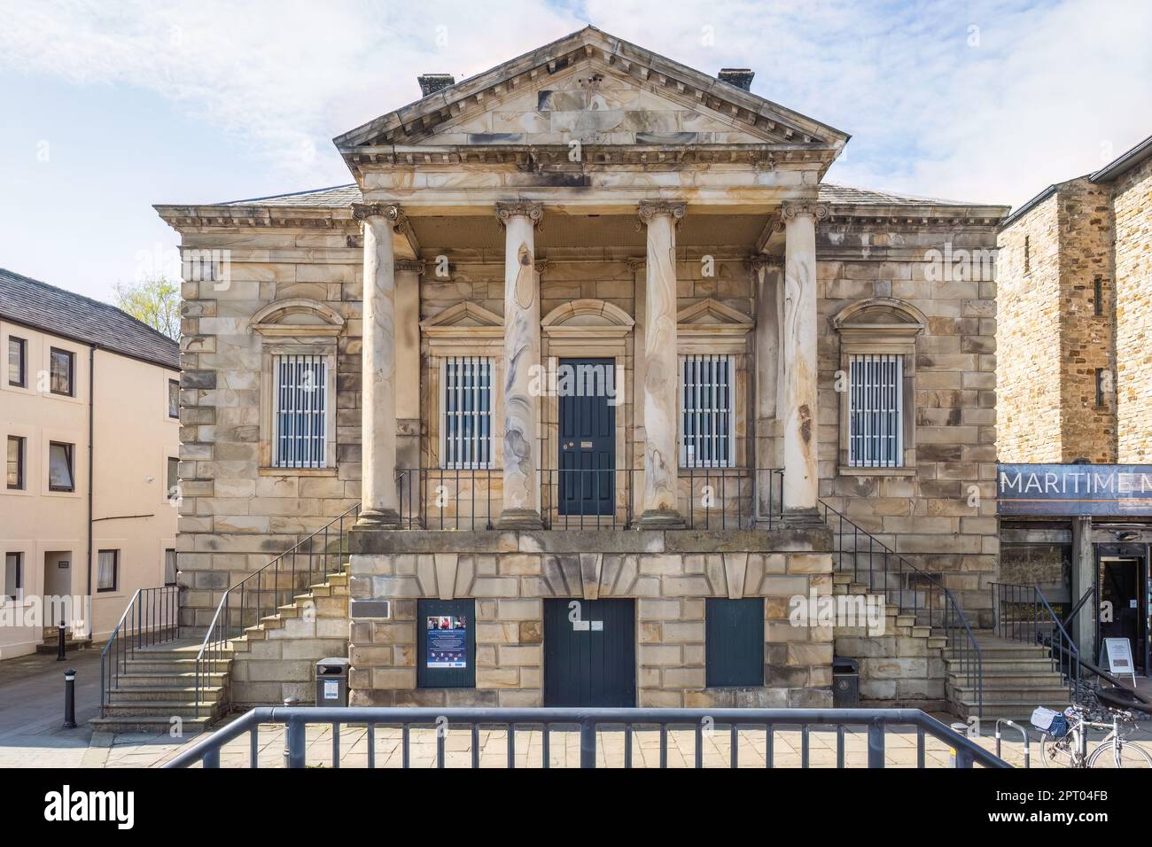 25.04.2023 Lancaster, Lancashire, UK.Lancaster Maritime Museum occupies ...
