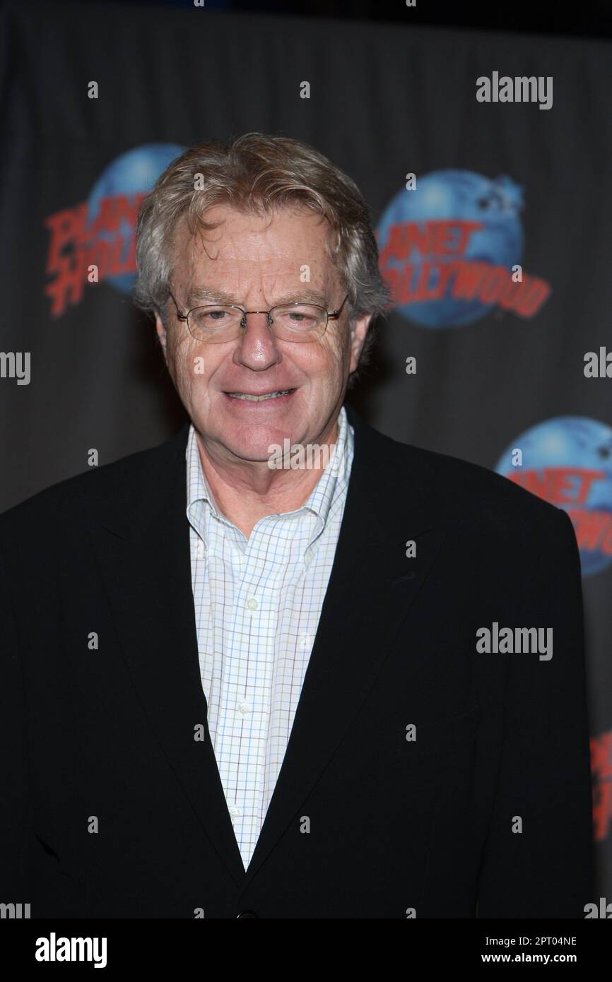 **FILE PHOTO** Jerry Springer Has Passed Away. TV personality Jerry ...
