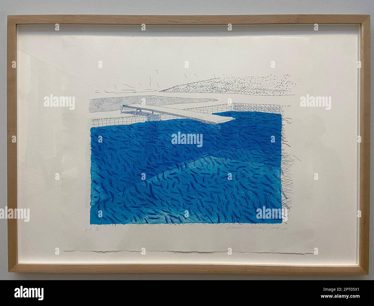 Aix-En-Provence, France - 04 20 2023: Granet Museum. Lithographic water ...