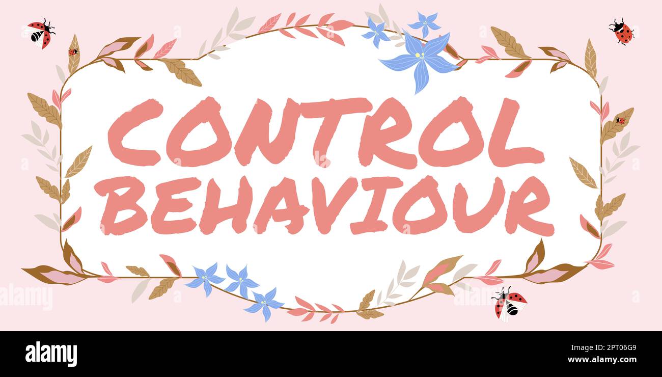 Inspiration showing sign Control BehaviourExercise of influence and ...