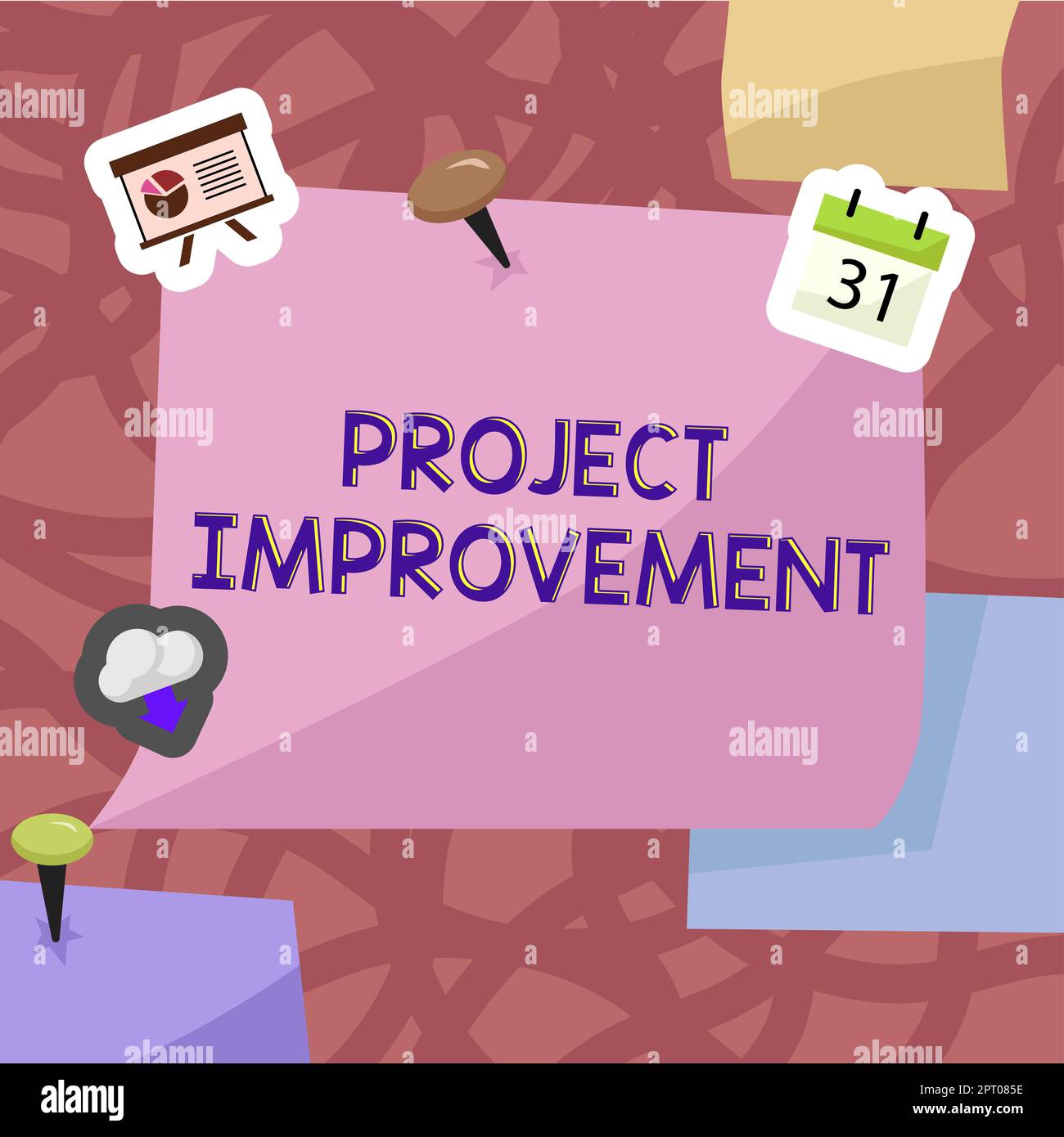 Inspiration showing sign Project Improvement, Business approach Methods ...