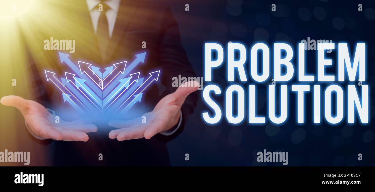 Hand writing sign Problem Solutionsolving consists of using generic ... Hand writing sign Problem Solutionsolving consists of using generic ...
