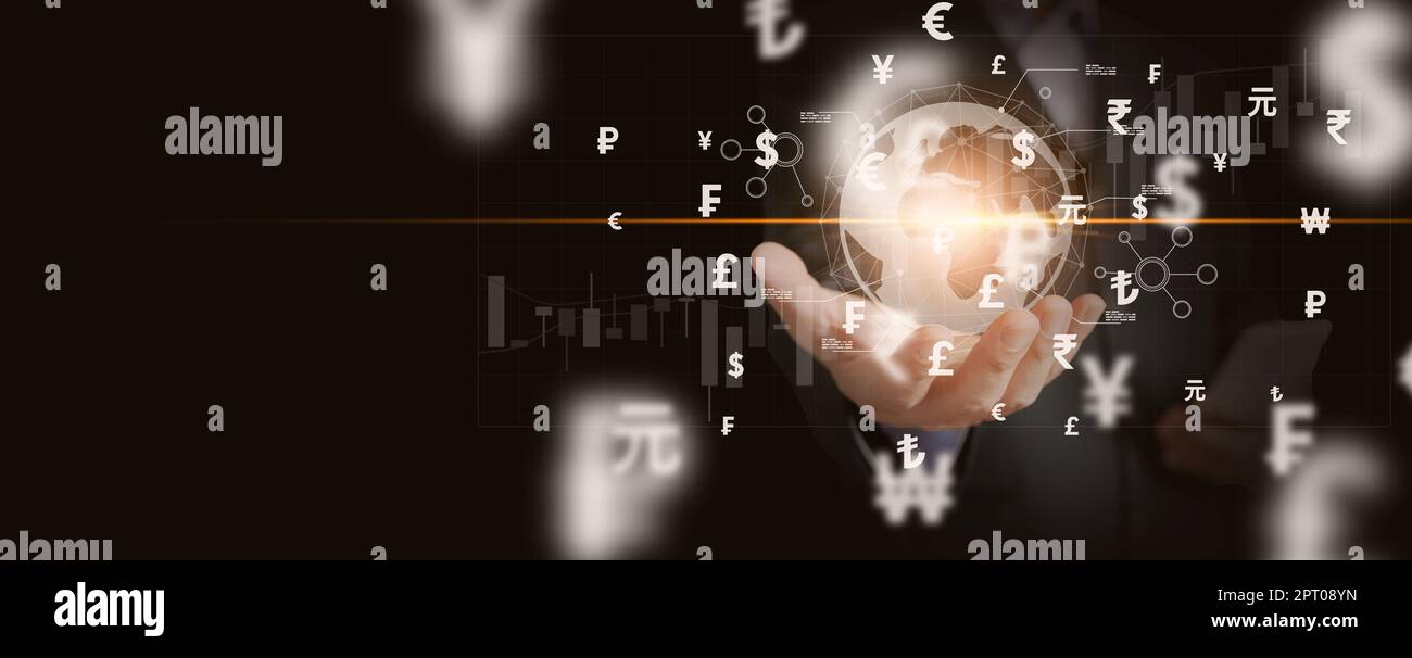 Finance Technology at hand: Currency Exchange, Money Transaction or ...