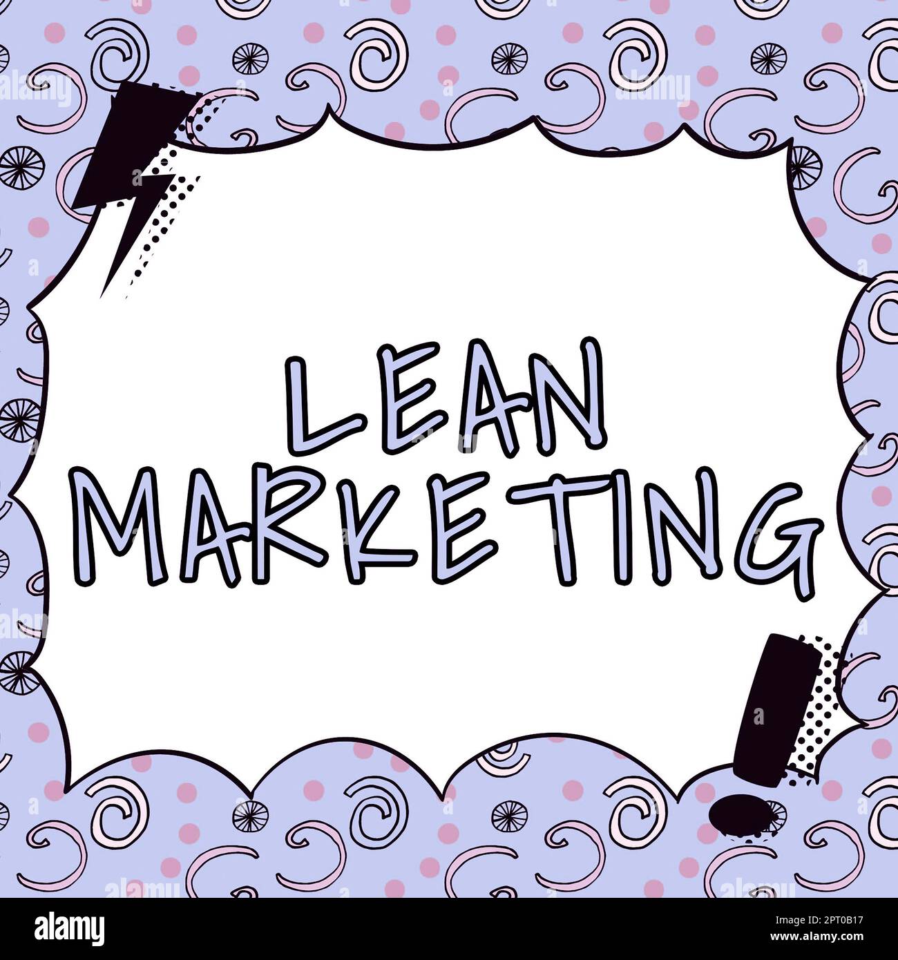 Inspiration showing sign Lean Marketing, Business approach in charge of ...