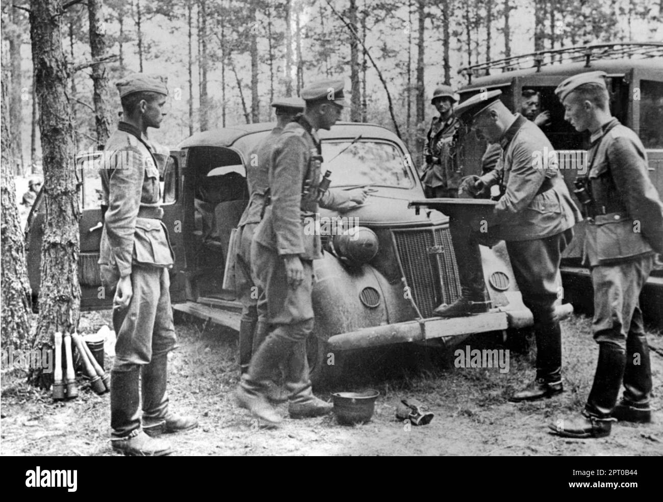 Colonel Hans Bergen Stock Photo - Alamy