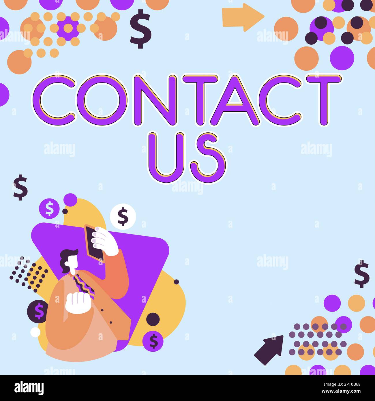 Conceptual caption Contact Us, Word for Group of person that rendering ... Conceptual caption Contact Us, Word for Group of person that rendering ...