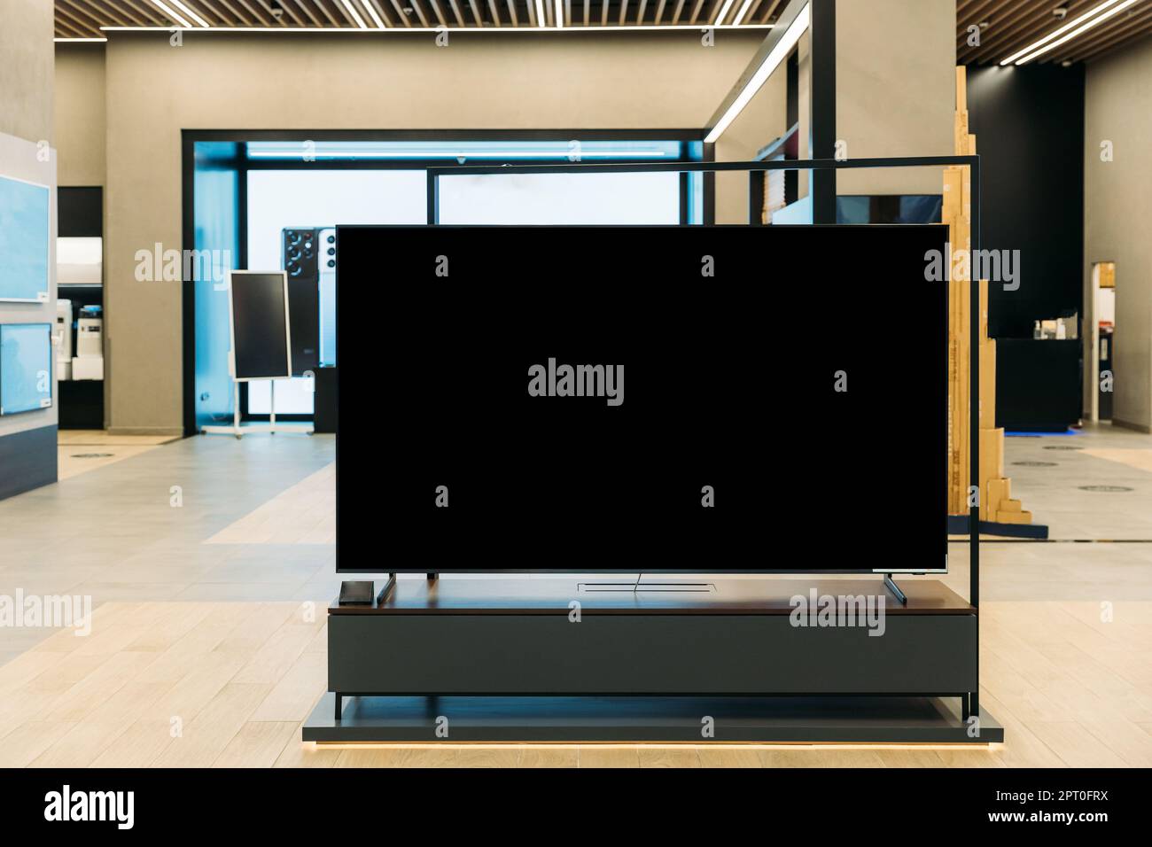 Mockup visual for advertising billboard display. Blank billboards ...