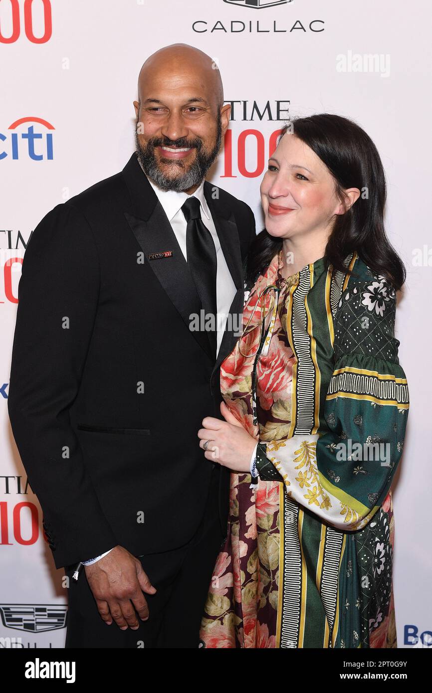 New York, USA. 26th Apr, 2023. Keegan-Michael Key and Elisa Key attend ...