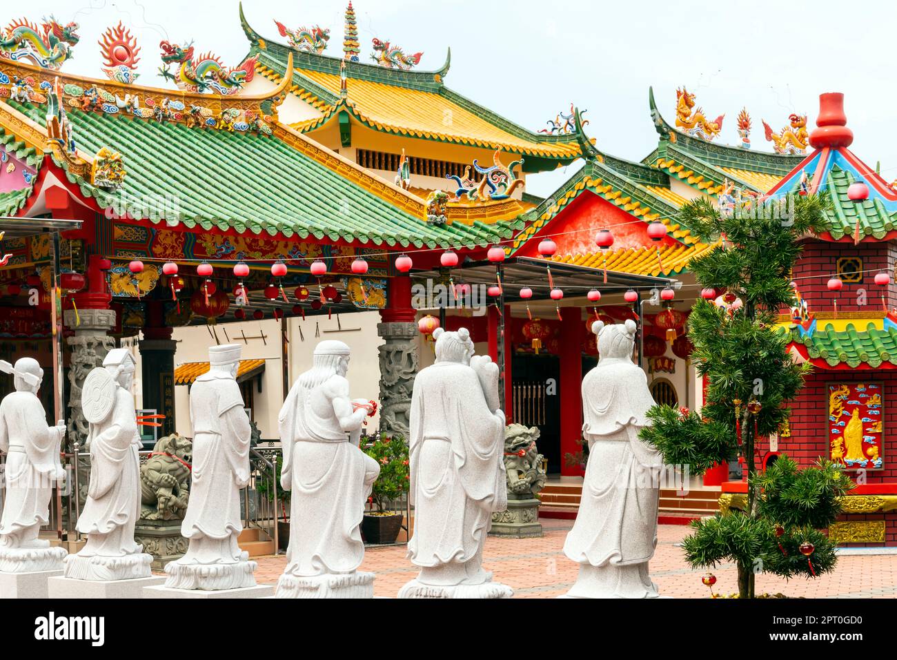 Temple Village at Pengerang Johor. Peninsular Malaysia.This is the ...