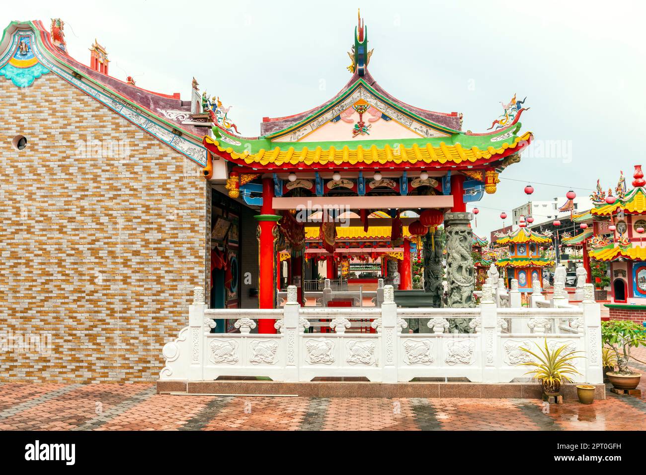 Temple Village at Pengerang Johor. Peninsular Malaysia.This is the ...