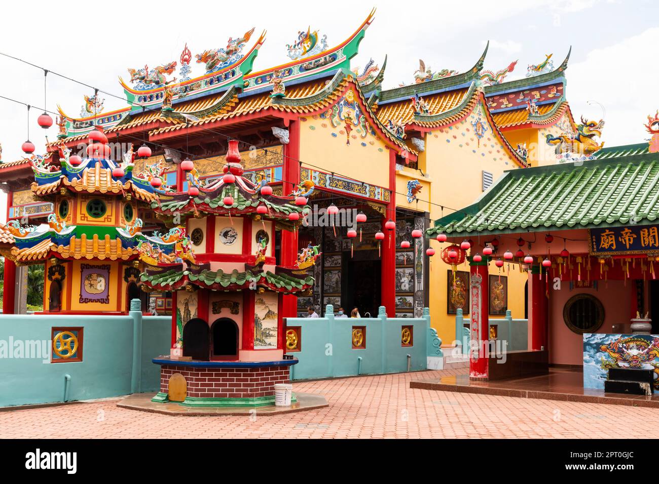 Temple Village at Pengerang Johor. Peninsular Malaysia.This is the ...