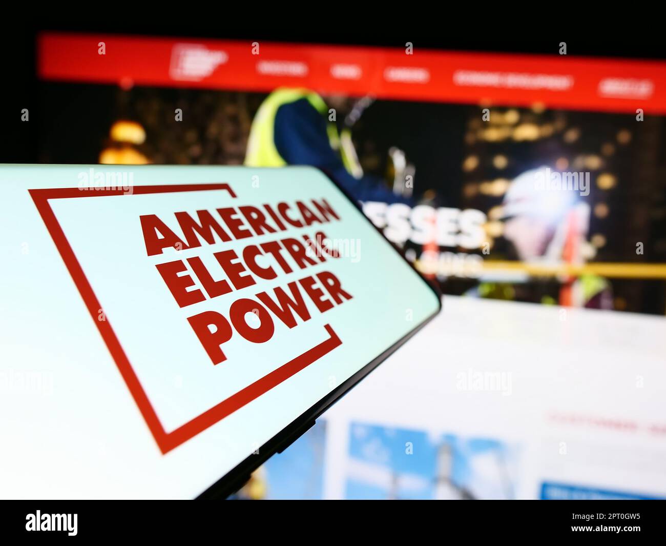 Aep business logo hi-res stock photography and images - Alamy