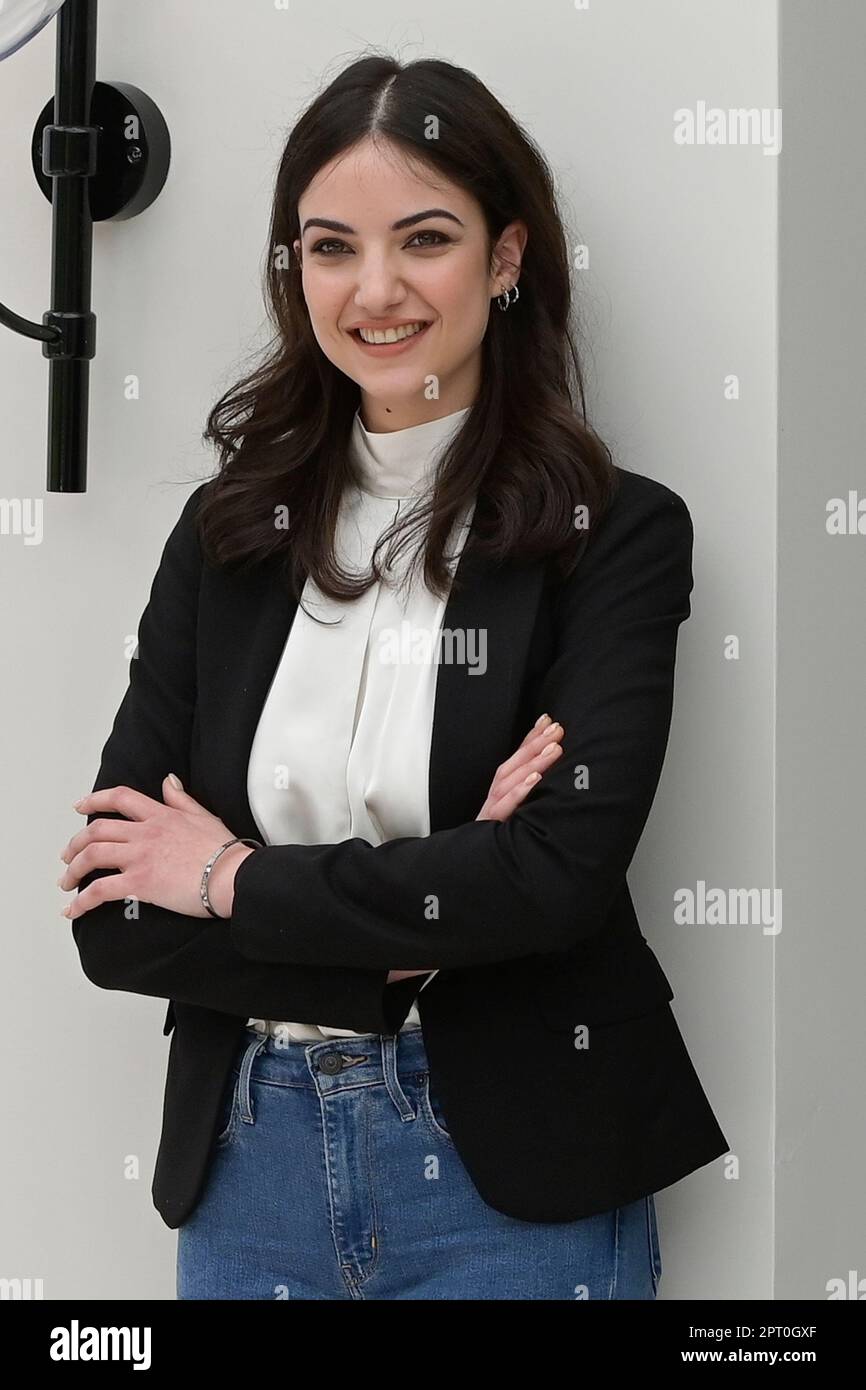 Rome, Italy. 27th Apr, 2023. Camilla Ciraolo attends at the photocall ...