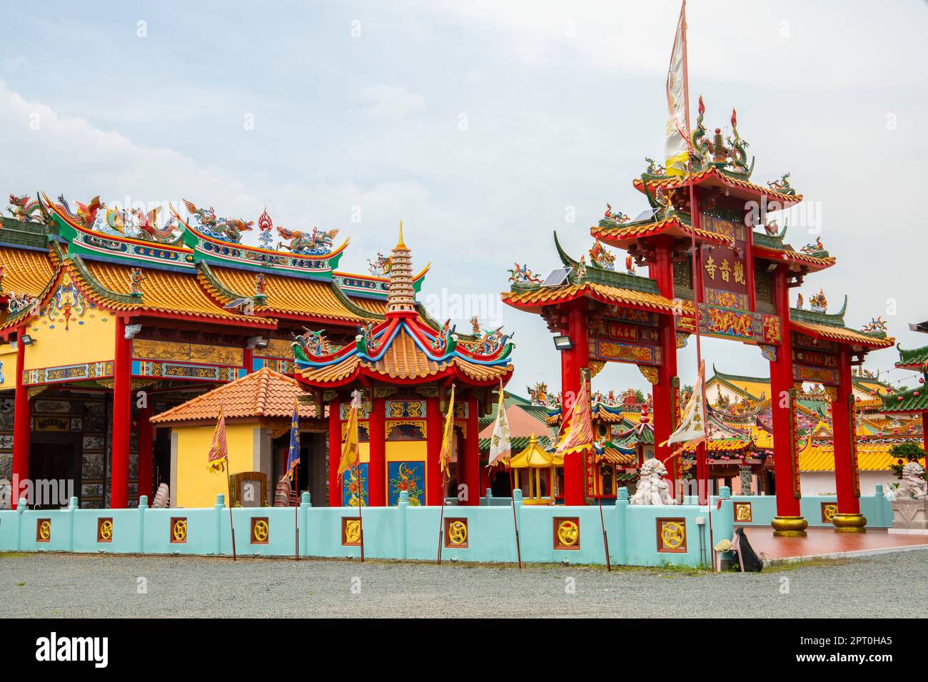 Temple Village at Pengerang Johor. Peninsular Malaysia.This is the ...