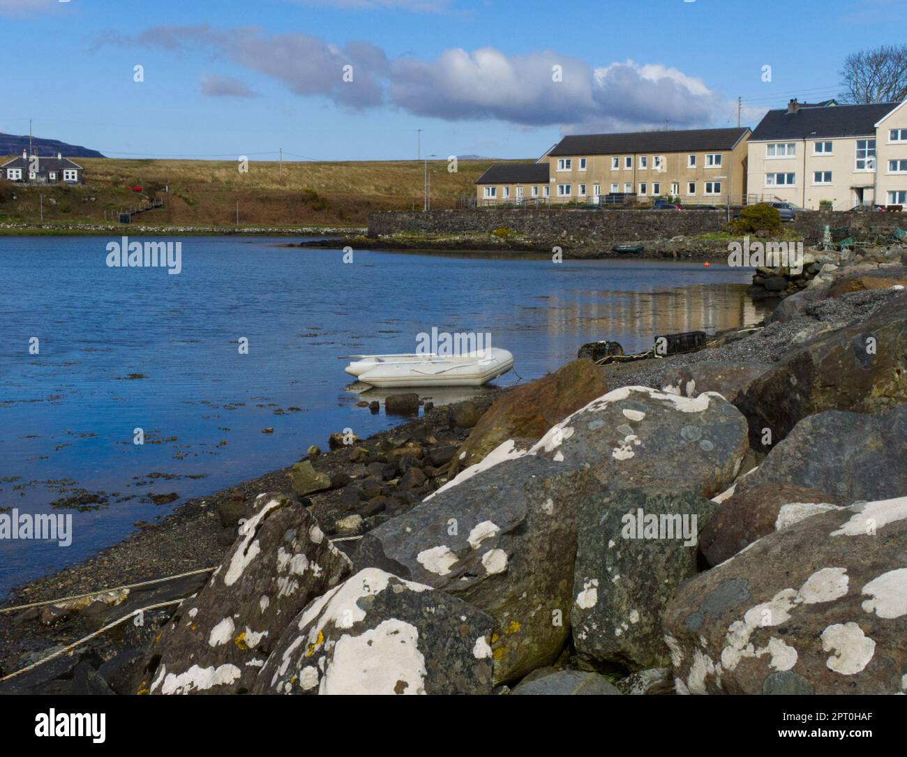 Bunessan harbour, Isle of Mull, Inner Hebrides Stock Photo - Alamy