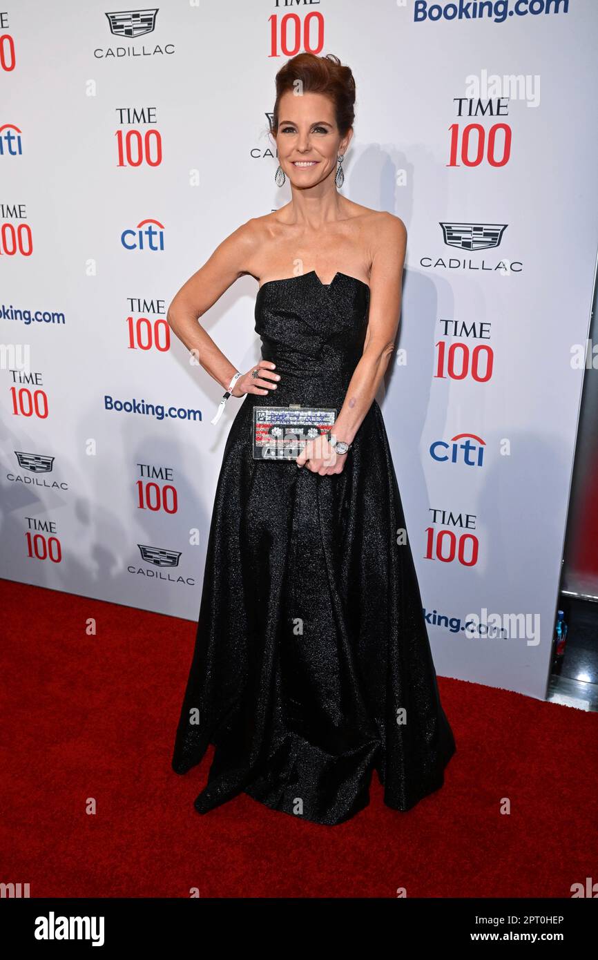 Photo by: NDZ/STAR MAX/IPx 2023 4/26/23 Stephanie Ruhle at the 2023 Time100 Gala on April 26 ...