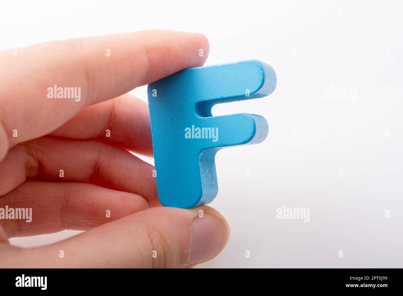 Letter cube of Fof Alphabet made of wood Stock Photo - Alamy