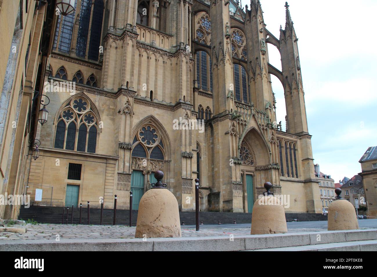 st stephen cathedral in metz (france Stock Photo - Alamy