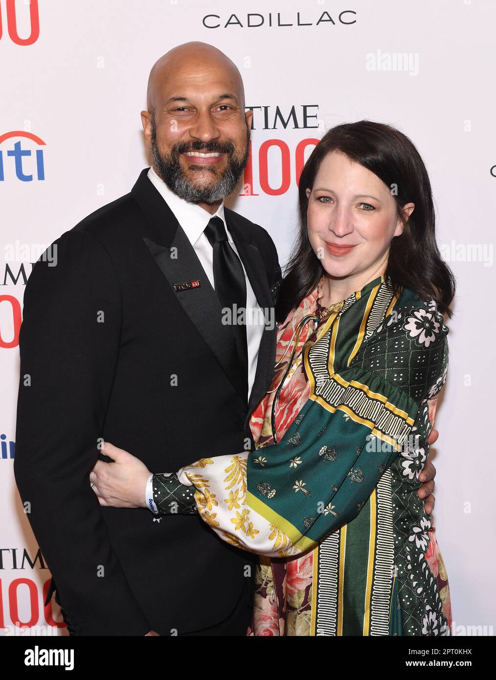 New York, USA. 26th Apr, 2023. Keegan-Michael Key and Elisa Key attend ...