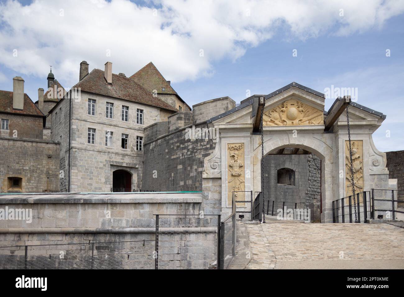La Cluze Et Mijoux, France. 27th Apr, 2023. View of the castle as ...