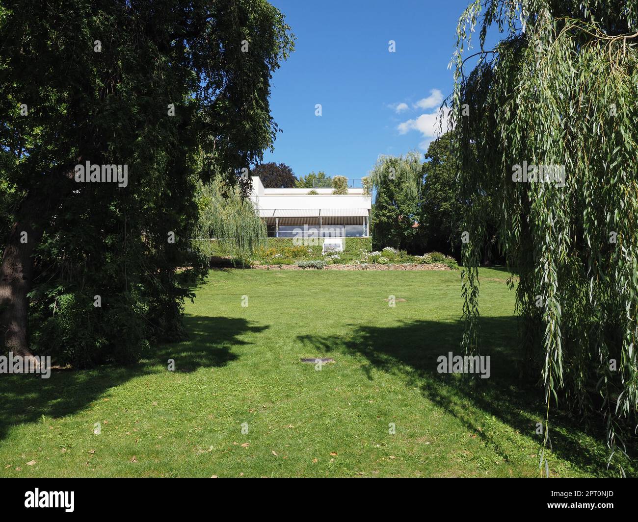 BRNO, CZECH REPUBLIC - CIRCA SEPTEMBER 2022: Villa Tugendhat modernist ...