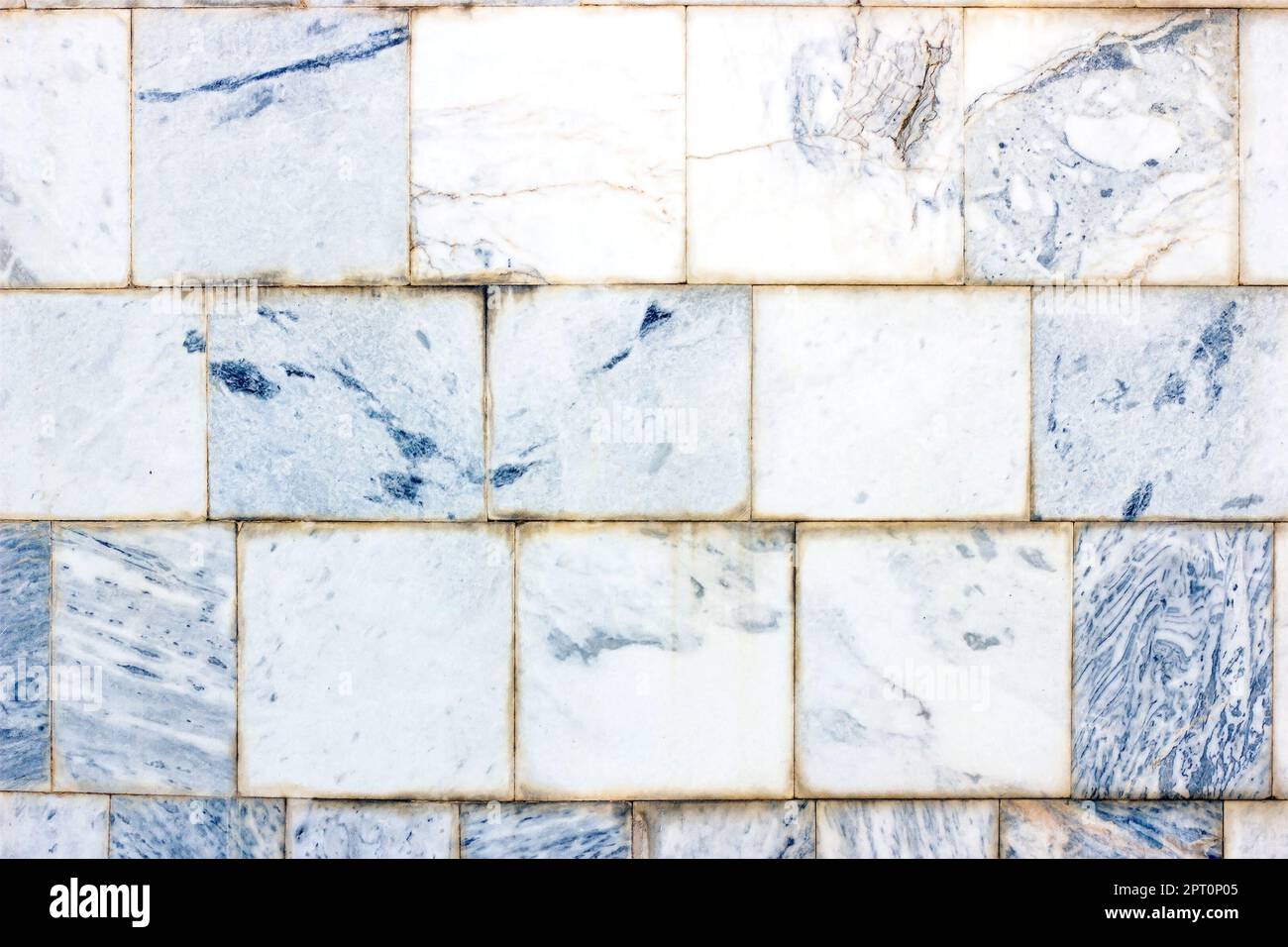 Blue and gray vintage marble ceramic tile textured background on the ...
