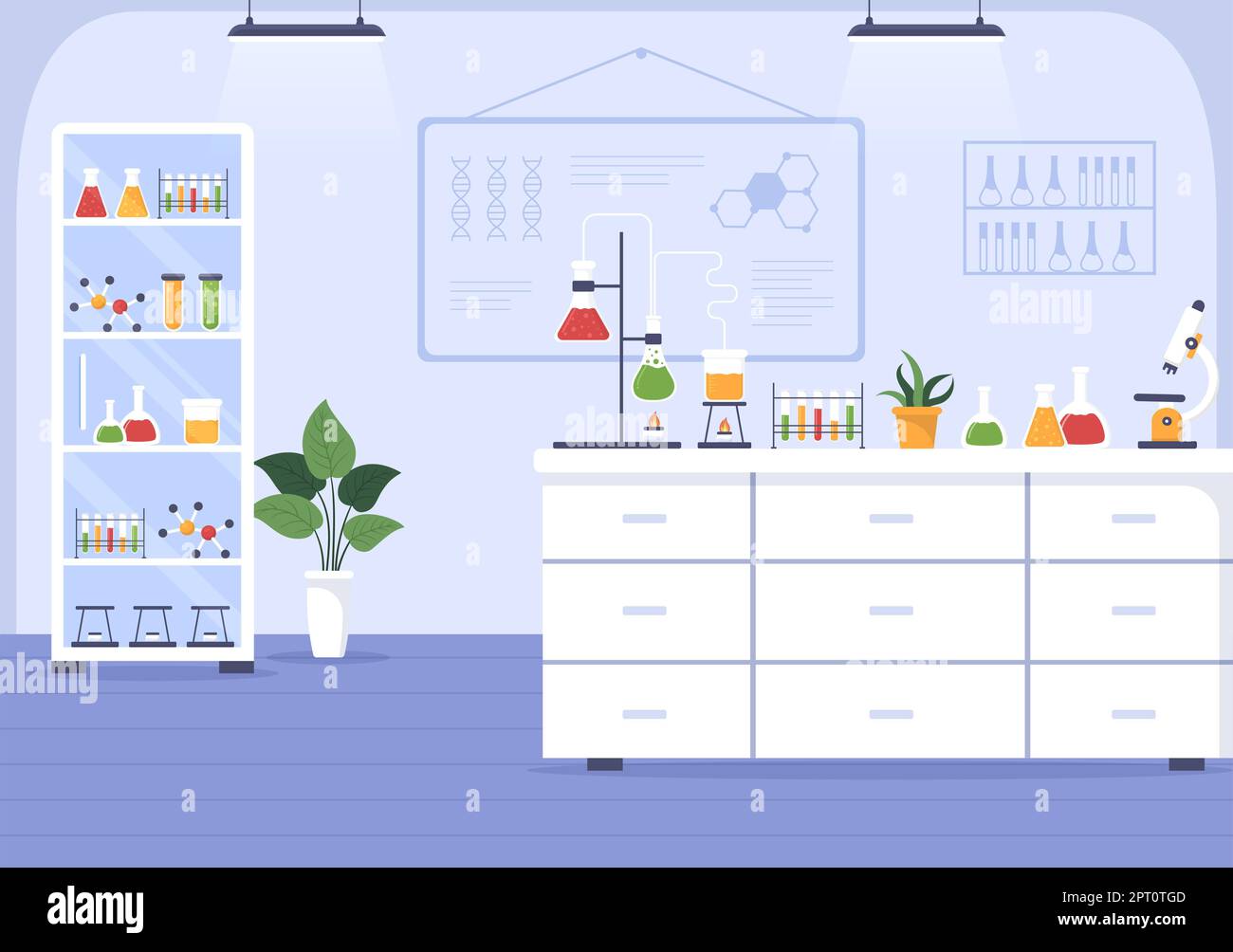 Laboratorium with Conducting Research Scientific, Experimentation and ...