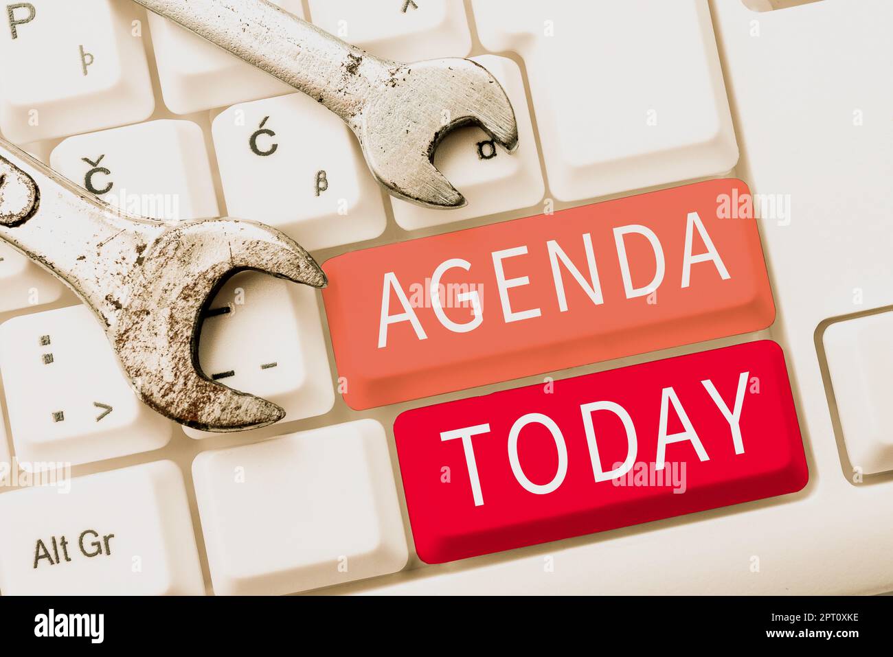 Hand writing sign Agenda, Business concept list of meeting activities ...