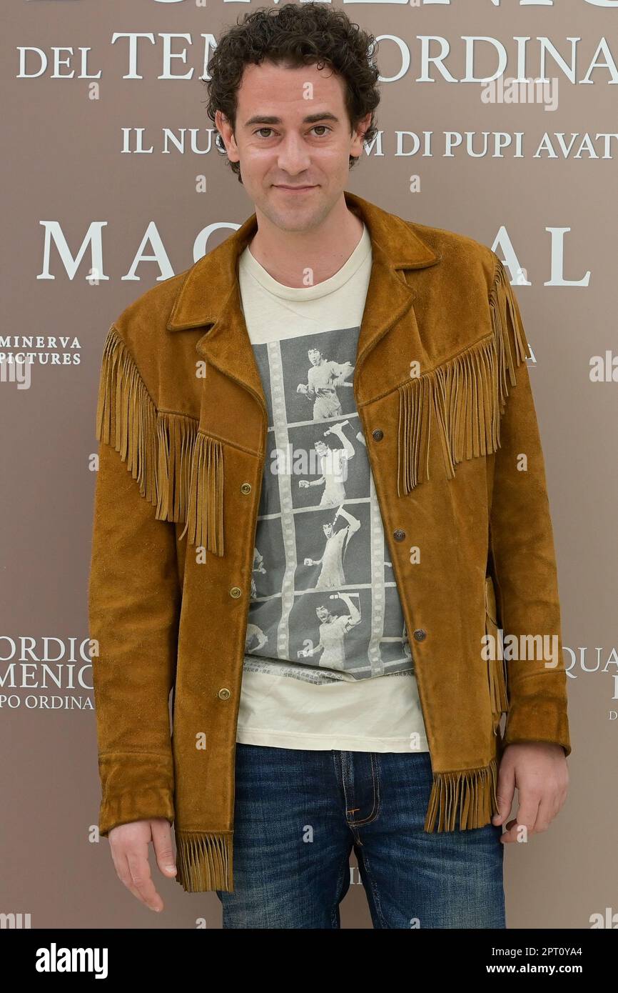 Rome, Italy. 27th Apr, 2023. Nick Russo attends at the photocall of the ...