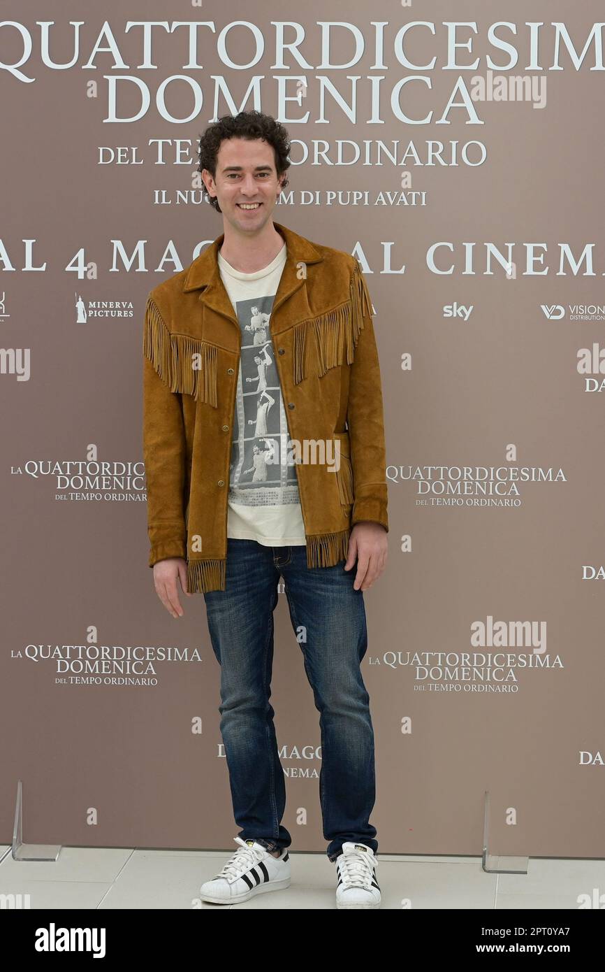 Rome, Italy. 27th Apr, 2023. Nick Russo attends at the photocall of the ...