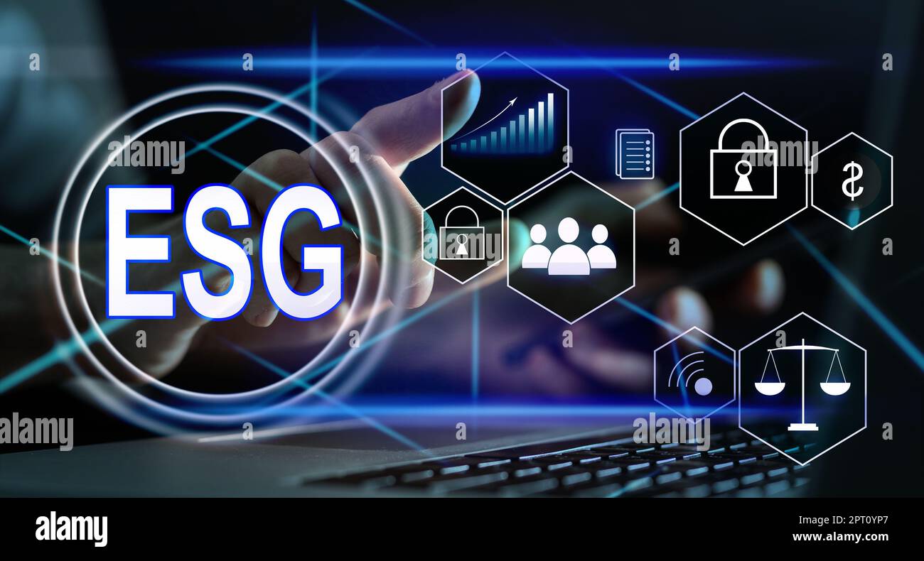 ESG environmental social governance investment business concept ...