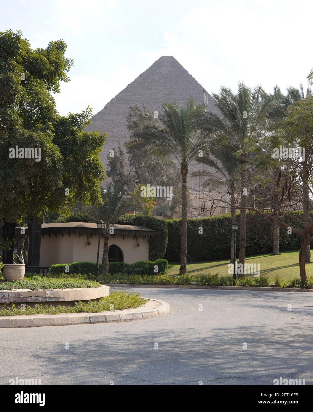 The Pyramids at Giza, Egypt Stock Photo - Alamy