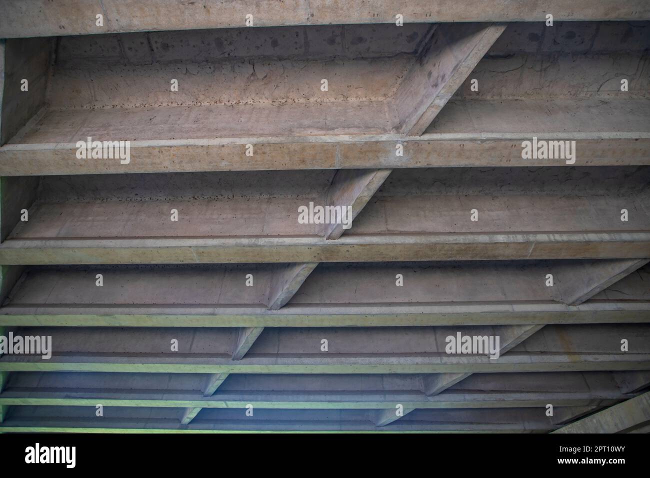 Over bridge Under side image Textured background Stock Photo - Alamy