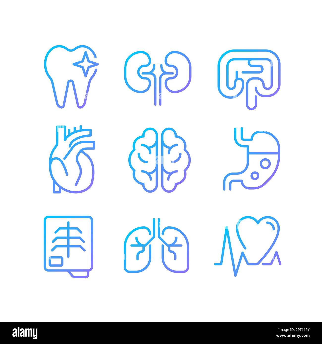 Bowel test kit Stock Vector Images - Alamy