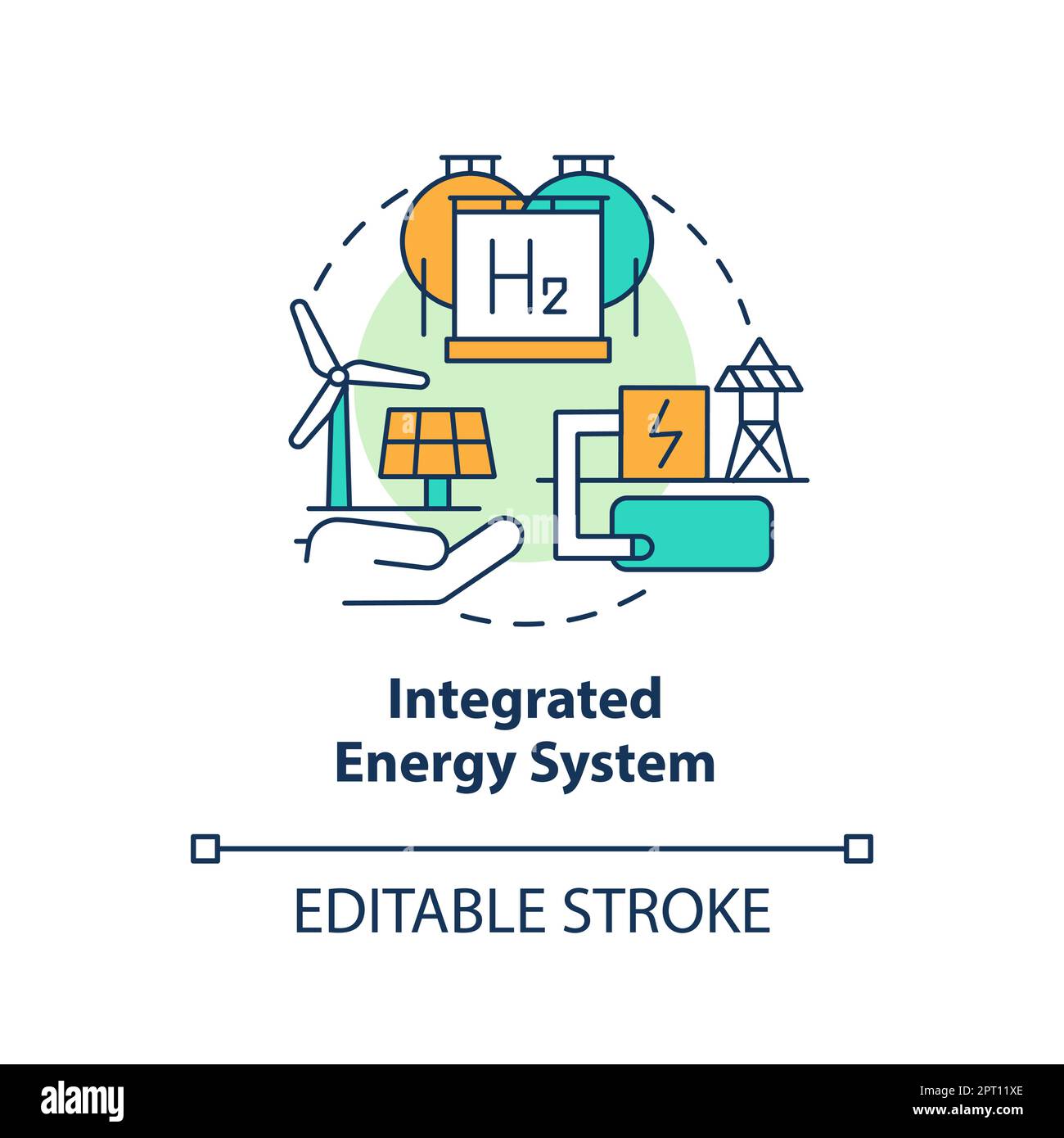 Green hydrogen strategy Stock Vector Images - Alamy